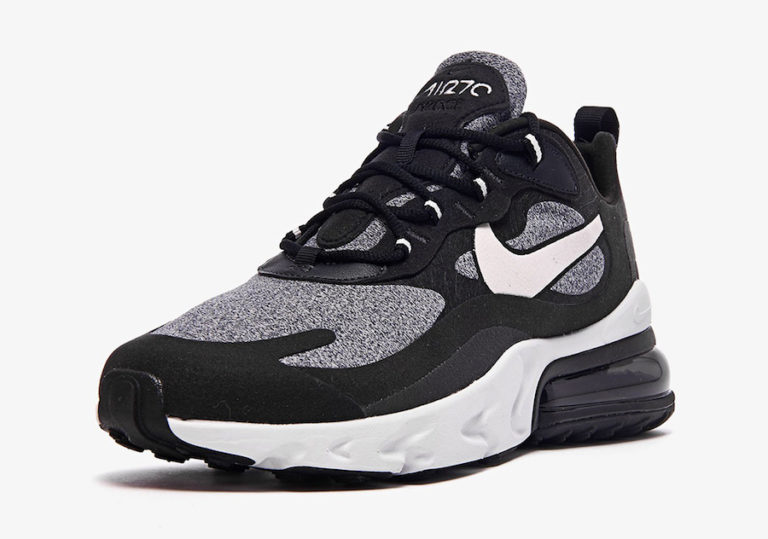 Nike Air Max 270 React Optical Black Off Noir AT6174-001 Release Date - SBD
