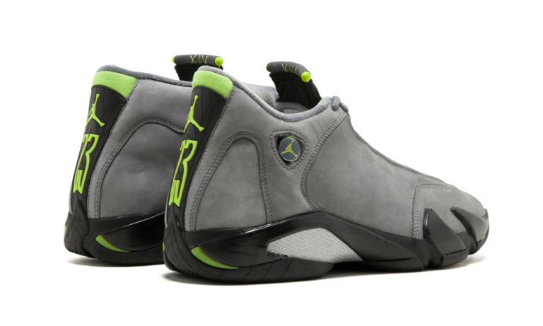 Air Jordan 14 Light Graphite Chartreuse 311832-031 2005 Release Date - SBD