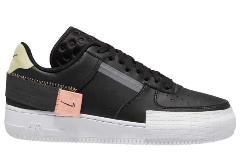 Nike AF1 Type Black Pink Tint CI0054-001 Release Date - SBD