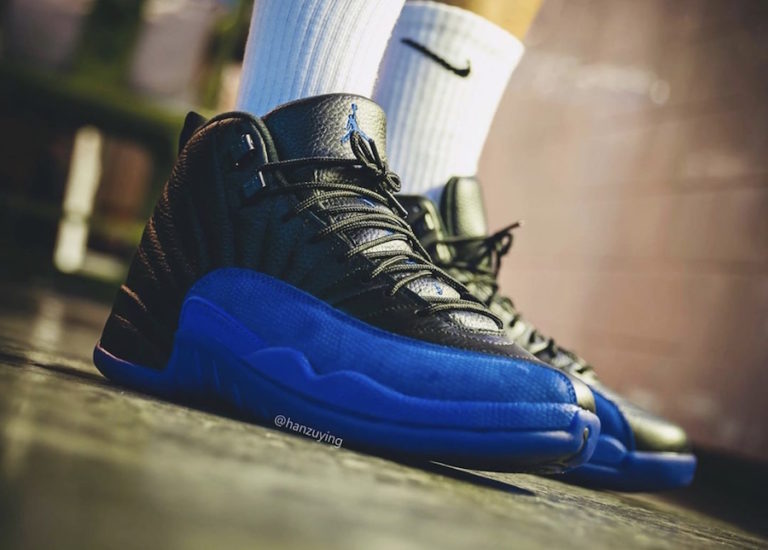 Air Jordan 12 Black Game Royal 130690-014 Release Date - SBD
