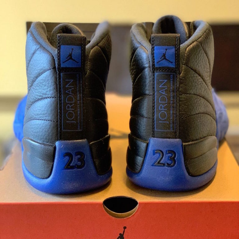 Air Jordan 12 Black Game Royal 130690-014 Release Date - SBD