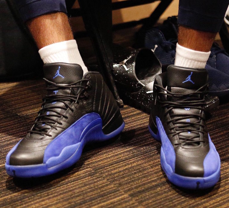Air Jordan 12 Black Game Royal 130690-014 Release Date - SBD