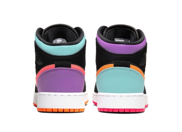 Air Jordan 1 Mid Multi-Color GS Release Date - Sneaker Bar Detroit