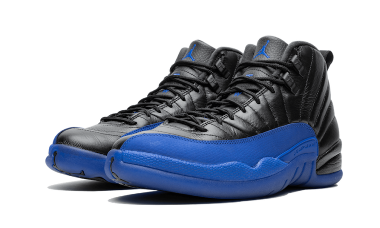 Air Jordan 12 Black Game Royal 130690-014 Release Date - SBD