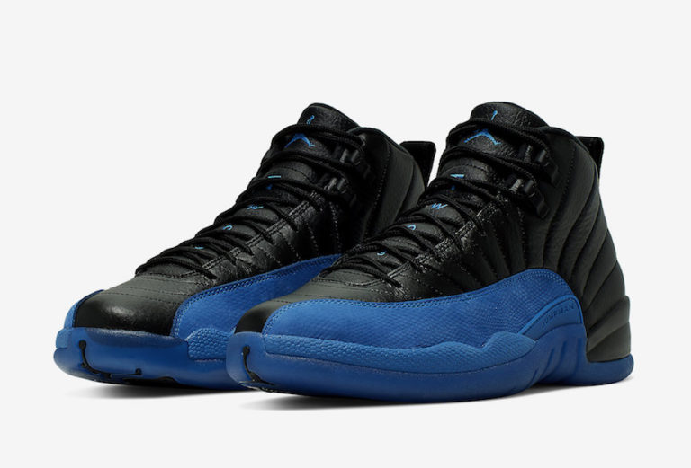 Air Jordan 12 Black Game Royal 130690-014 Release Date - SBD