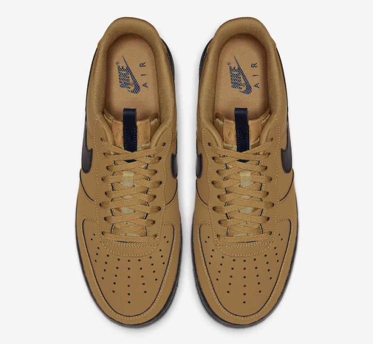 Nike Air Force 1 Low Wheat Black BQ4326-700 Release Date - SBD