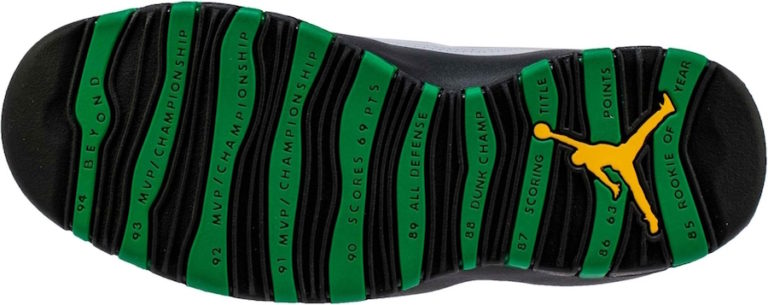 Air Jordan 10 Seattle Supersonics 310805-137 Release Date - SBD