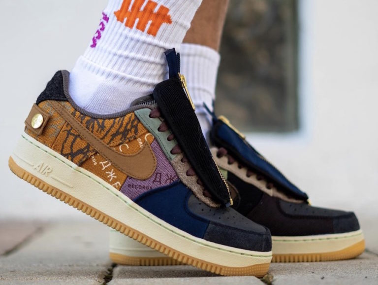 Travis Scott Nike Air Force 1 Low Zipper CN2405-900 Release Date - SBD