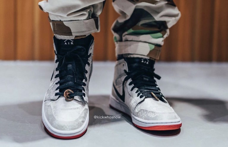 CLOT Air Jordan 1 Mid Fearless CU2804-100 Release Date - SBD