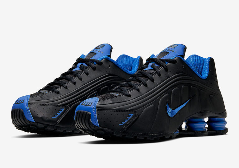 Nike Shox R4 Black Game Royal Blue 104265-053 Release Date - SBD
