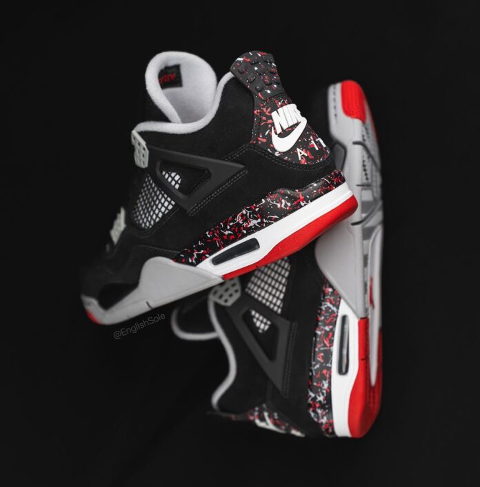 Drake Air Jordan 4 Splatter PE