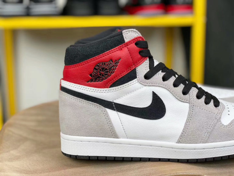 Air Jordan 1 High OG Light Smoke Grey 555088-126 Release Date - SBD