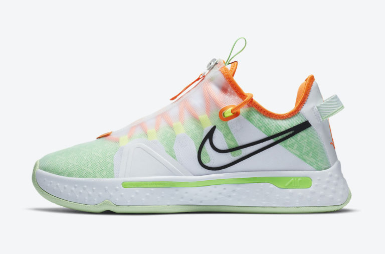 Gatorade Nike PG 4 White GX CD5078-100 Release Date - Sneaker Bar Detroit