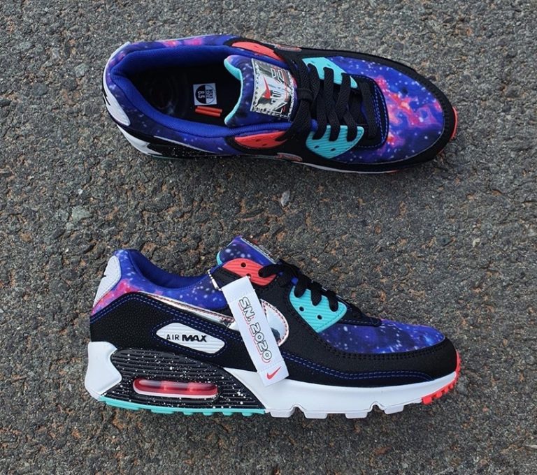 Nike Air Max 90 Supernova Galaxy CW6018-001 Release Date - SBD