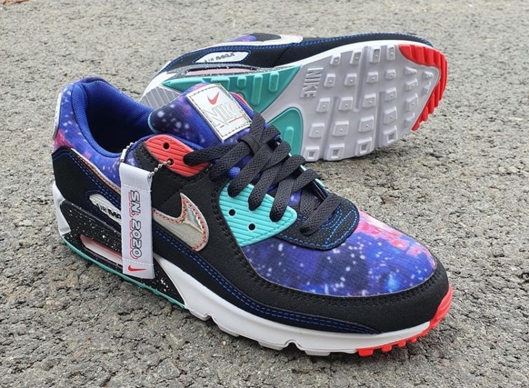 Nike Air Max 90 Supernova Galaxy CW6018-001 Release Date - SBD