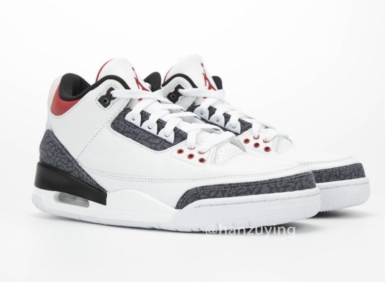 Air Jordan 3 SE Denim Fire Red CZ6431-100 CZ6433-100 Release Date - SBD