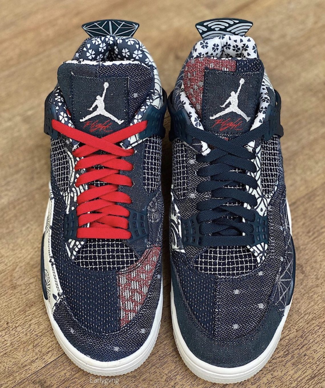 Air Jordan 4 Sashiko Deep Ocean CW0898-400 Release Date - SBD