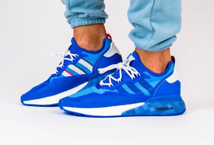 Ninja adidas ZX 2K Boost Hyper Blue FZ1883 Release Date - SBD
