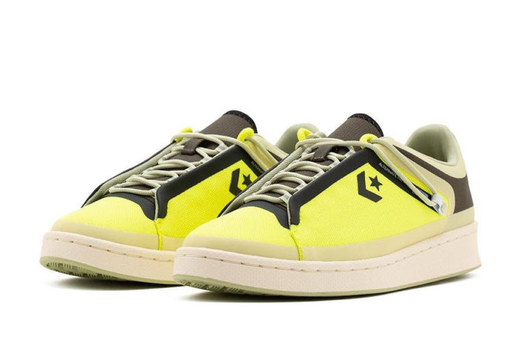Converse Seam Tape Pro Leather Low Lemon Venom Black Release Date - SBD