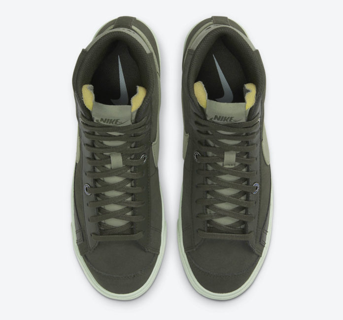 Nike Blazer Mid Olive DH4271-300 Release Date - Sneaker Bar Detroit