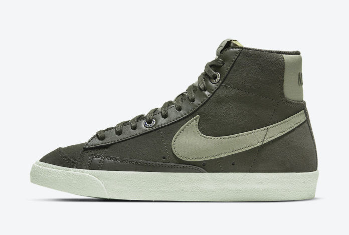 Nike Blazer Mid Olive DH4271-300 Release Date - Sneaker Bar Detroit