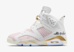 Air Jordan 6 Gold Hoops WMNS DH9696-100 Release Date - SBD