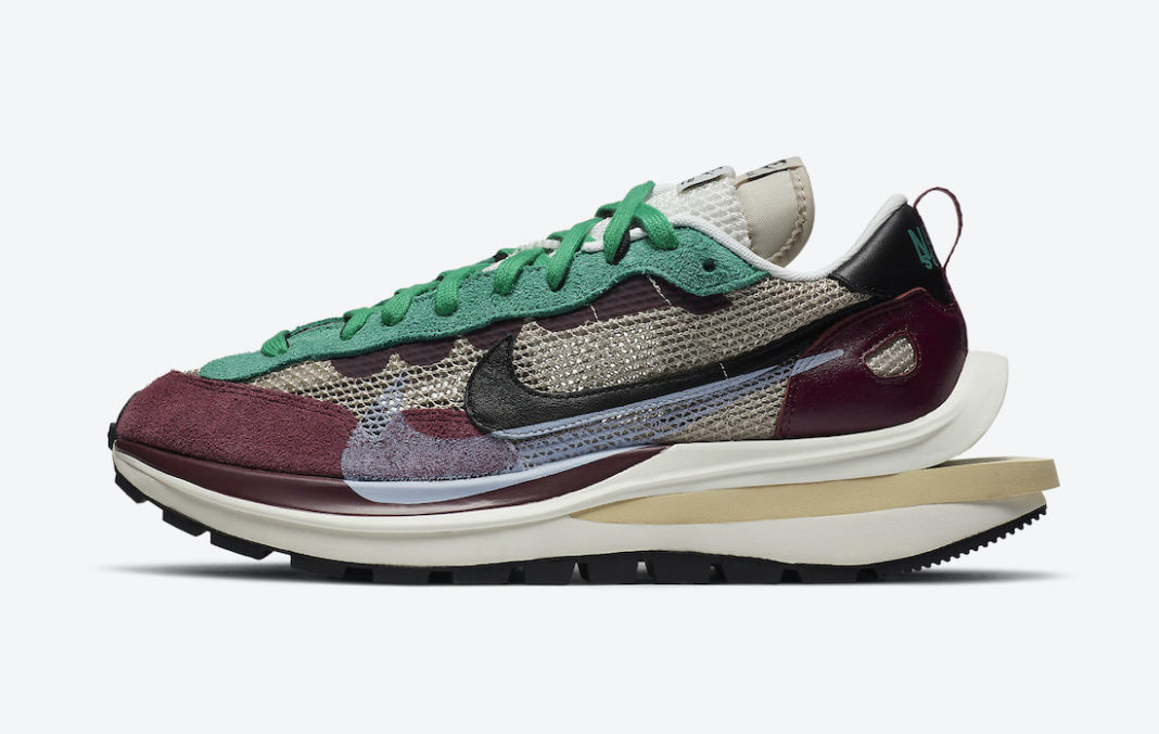 Sacai Nike VaporWaffle Villain Red DD3035-200 Release Date - SBD