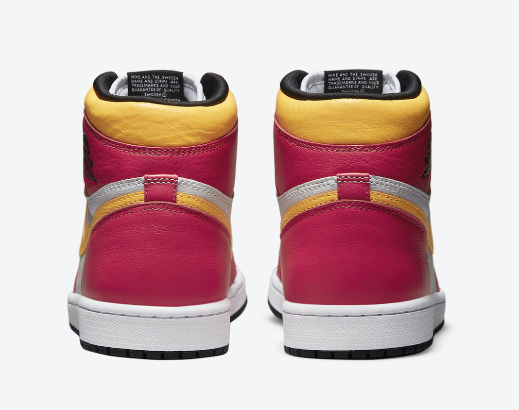 Air Jordan 1 Light Fusion Red 555088-603 Release Date - SBD