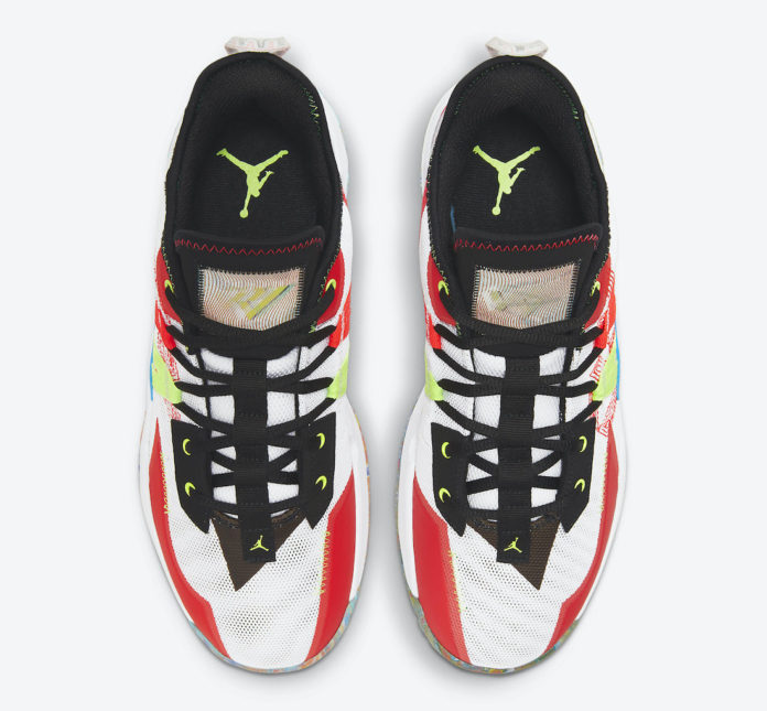 Jordan Westbrook One Take II Multi-Color CW2458-101 Release Date - SBD