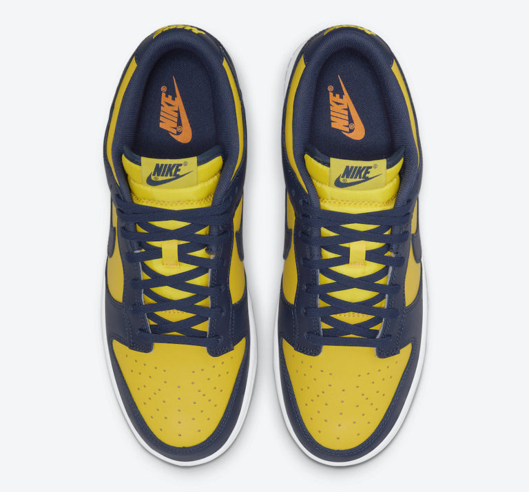 Nike Dunk Low Michigan DD1391-700 Release Date - SBD