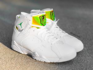Air Jordan 7 Oregon Ducks Women's PE - Sneaker Bar Detroit