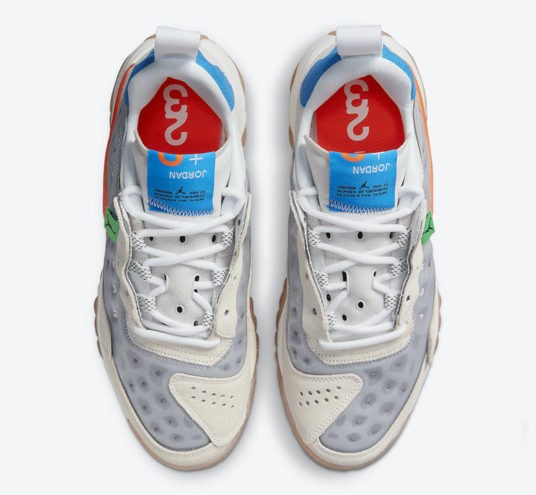 Jordan Delta 2 Light Photo Blue Total Orange CV8121-004 Release Date - SBD