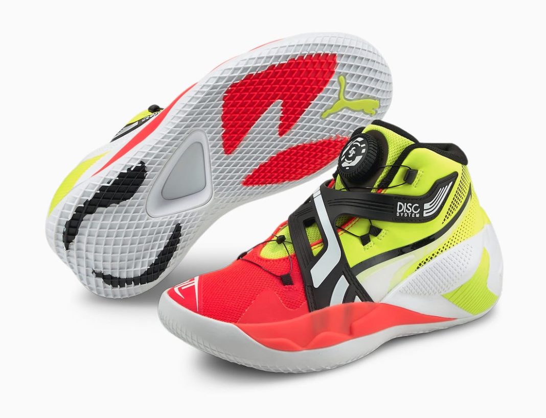 PUMA DISC Rebirth Yellow Red 194812-01 Release Date - SBD