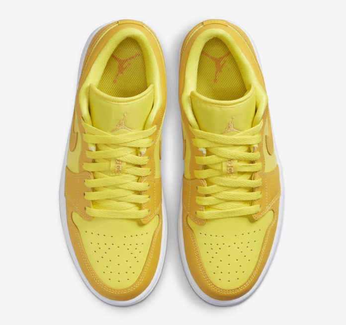 Air Jordan 1 Low Yellow Strike Pollen DC0774-700 Release Date - SBD