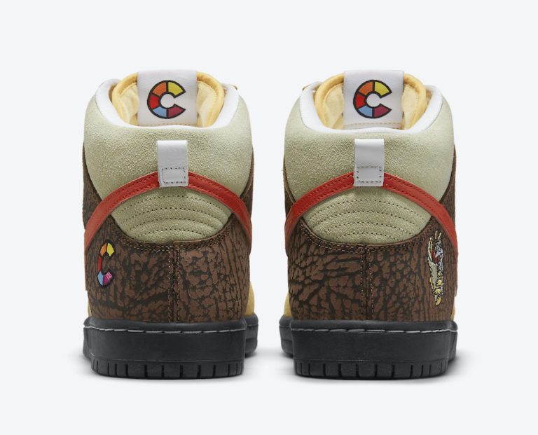 Color Skates x Nike SB Dunk High Kebab and Destroy CZ2205-700 Release ...