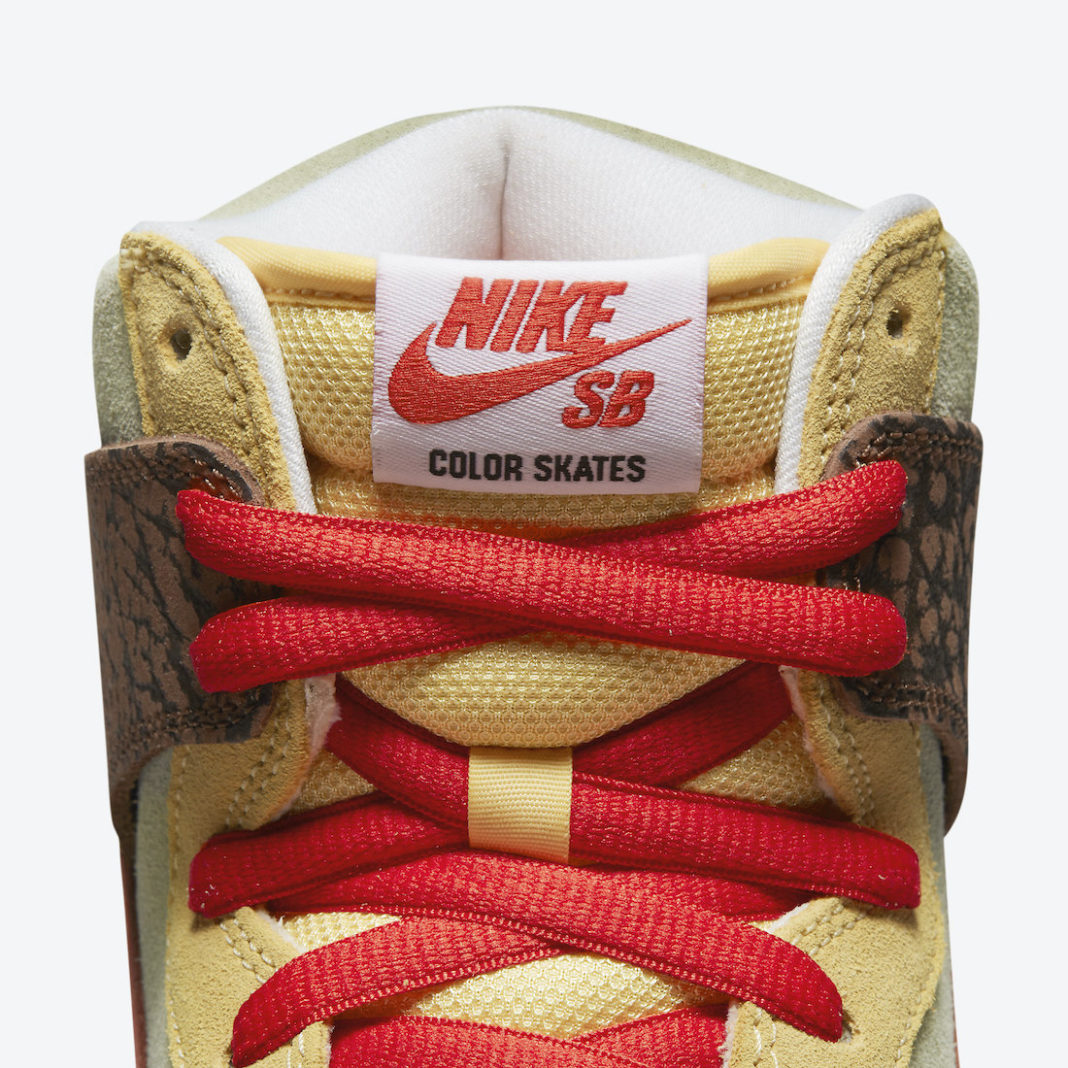 Color Skates x Nike SB Dunk High Kebab and Destroy CZ2205-700 Release ...