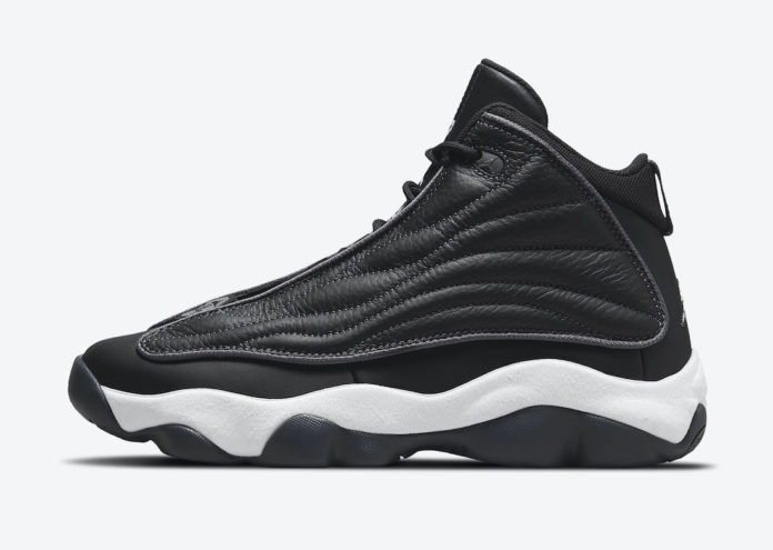 Jordan Pro Strong Black White DC8418-002 Release Date - SBD