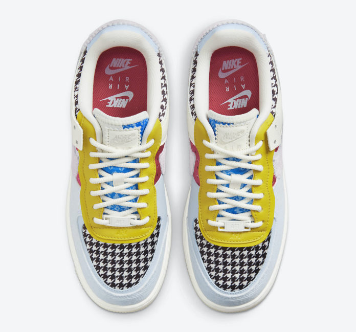 Nike Air Force 1 Shadow Patchwork DM8076-100 Release Date - SBD