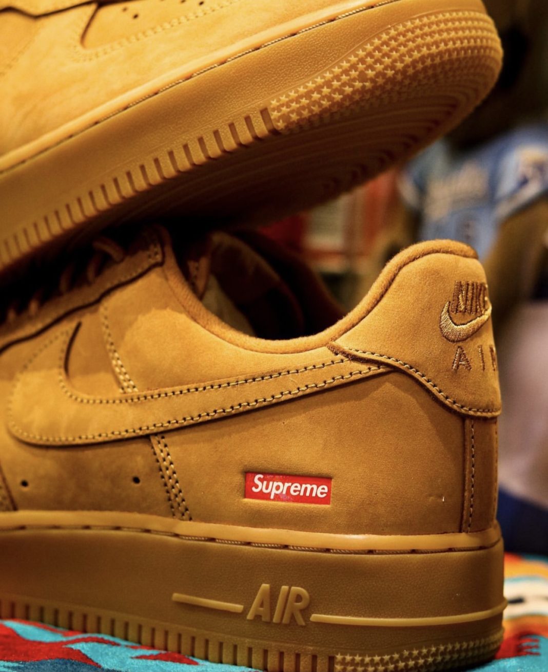 Supreme Nike Air Force 1 Low Flax DN1555-200 Release Date - SBD