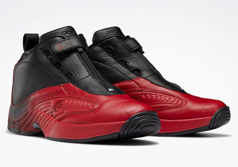 Reebok Answer IV Black Flash Red H01302 Release Date - SBD