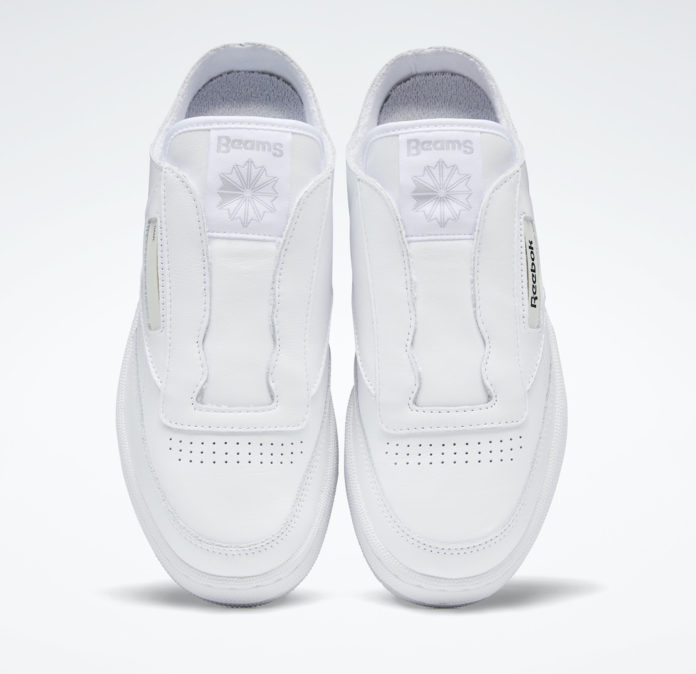 BEAMS x Reebok Club C Laceless Mule GX3853 Release Date - SBD