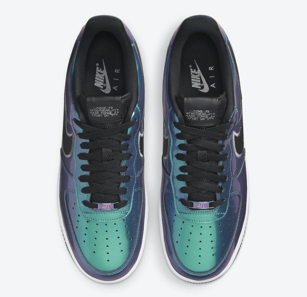 Nike Air Force 1 Low Iridescent DQ6037-001 Release Date - SBD