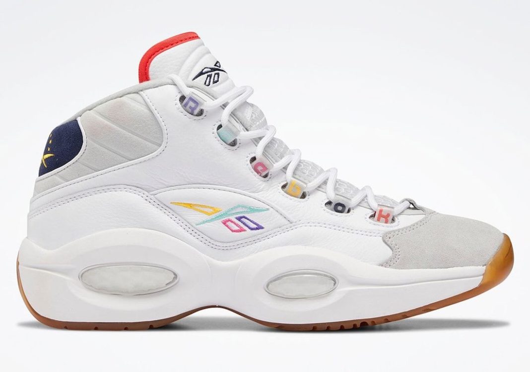 Reebok Question Mid White Navy Grey GY2641 Release Date - SBD