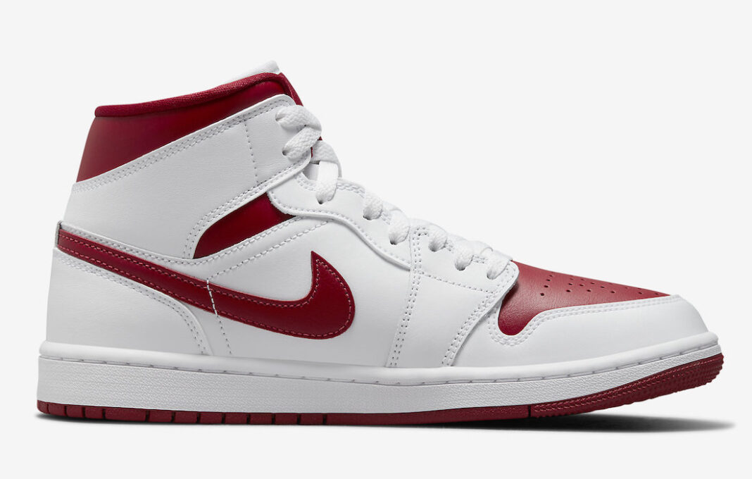Air Jordan 1 Mid Red Toe BQ6472-161 Release Date - SBD