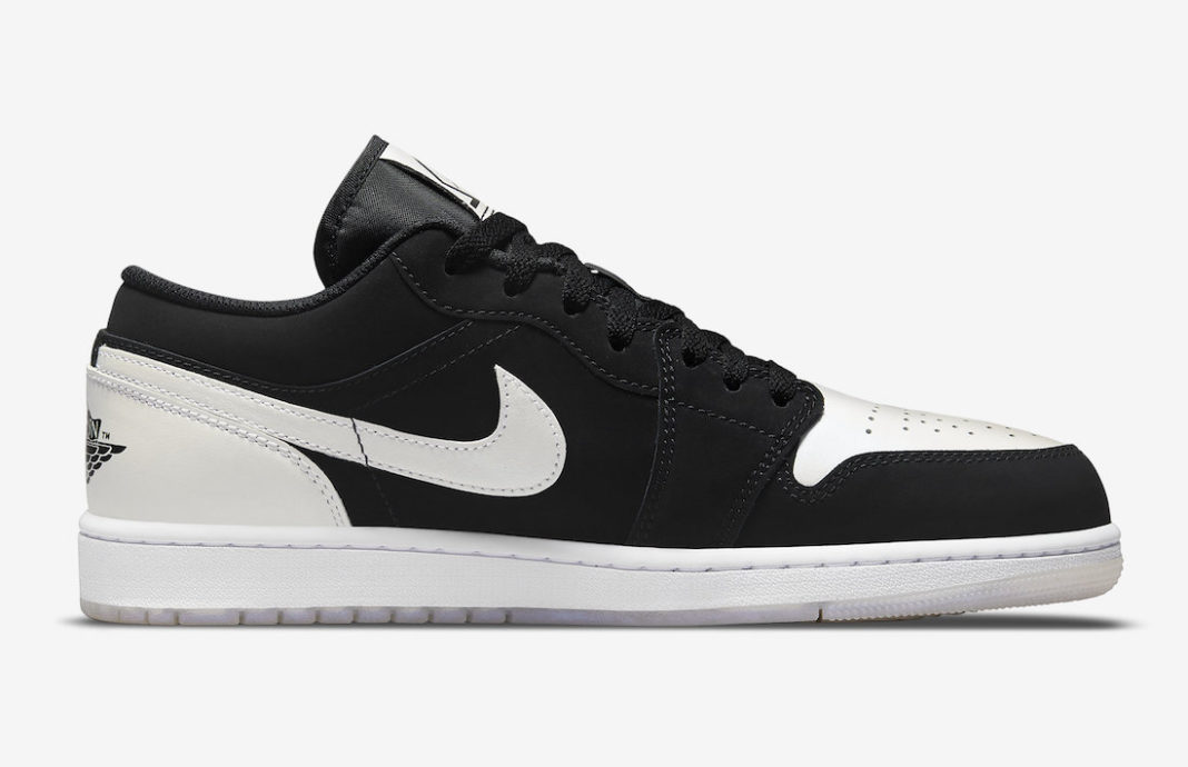 Air Jordan 1 Low Diamond Black White DH6931-001 Release Date - SBD