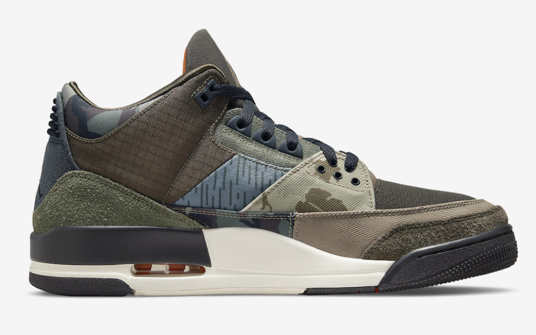Air Jordan 3 Patchwork Camo DO1830-200 Release Date - SBD