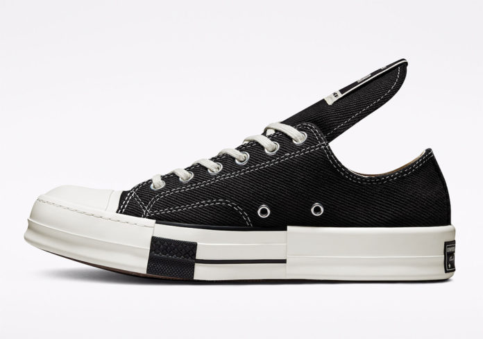 Rick Owens x Converse Chuck 70 DRKSHDW DRKSTAR Release Date - SBD