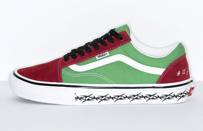 Supreme x Vans Half Cab Old Skool Release Date - SBD