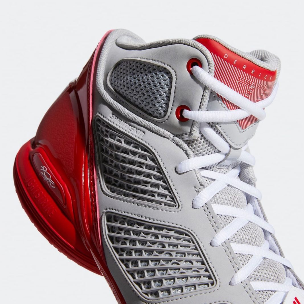 adidas D Rose 1.5 Grey White Red GY0257 Release Date - SBD