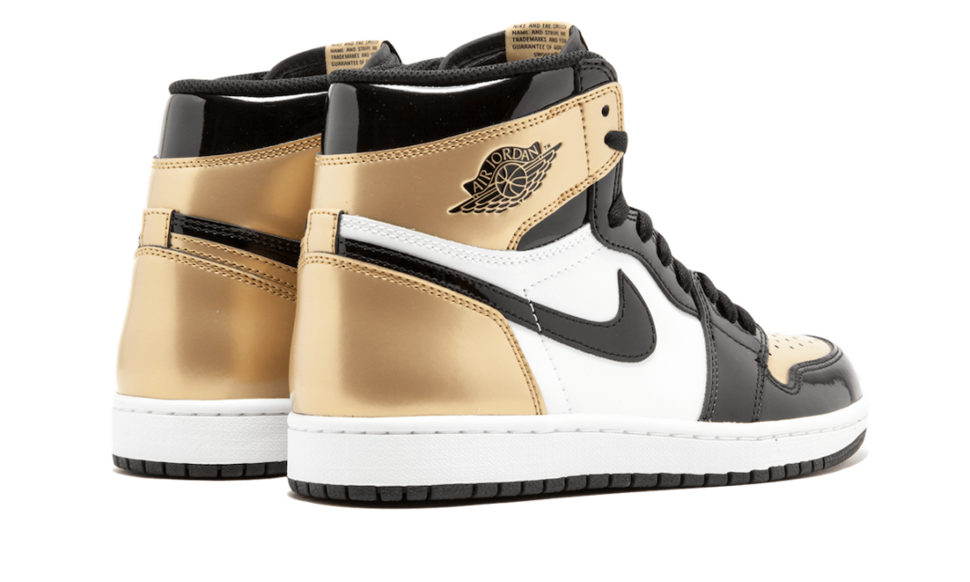 Air Jordan 1 Gold Toe vs Air Jordan 1 Patent Bred Comparison - SBD